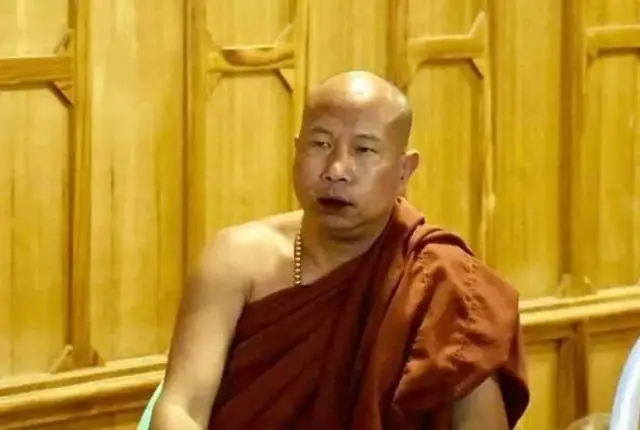 A famous Burmese monk died after being infected with the new crown, and ...