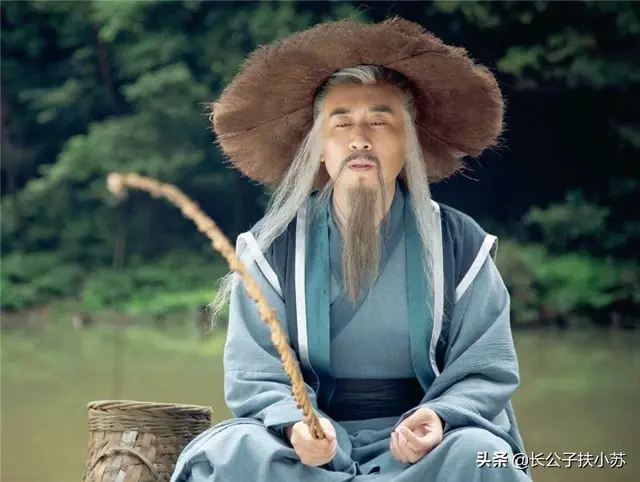 80-year-old Jiang Ziya straight hooked to 100-year-old Ming master Zhou ...