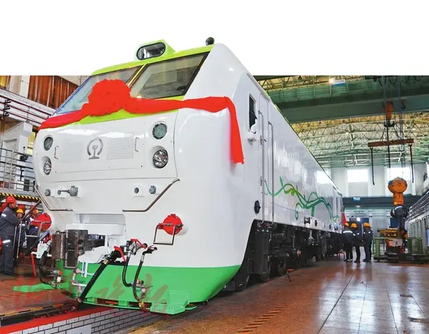 The first permanent magnet direct-drive electric locomotive in China ...