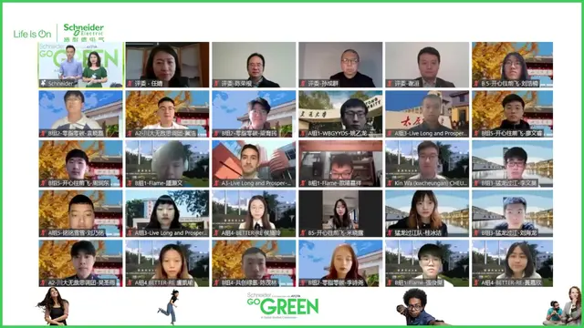 · The Schneider Electric Go Green competition not only sets up a stage ...