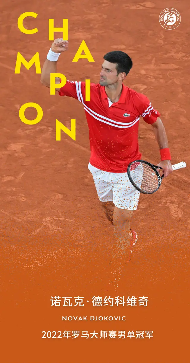 On May 16, in the ATP Rome Masters final, Djokovic defeated Tsitsipas ...