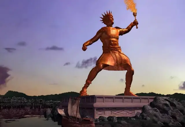 The mystery of the Colossus of the Sun God in Rhode Island, why did the ...