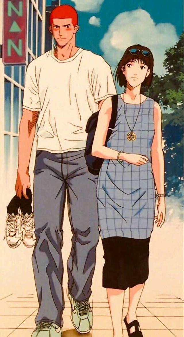 Slam Dunk: The final ending of Haruko and Sakuragi may be like the top ...